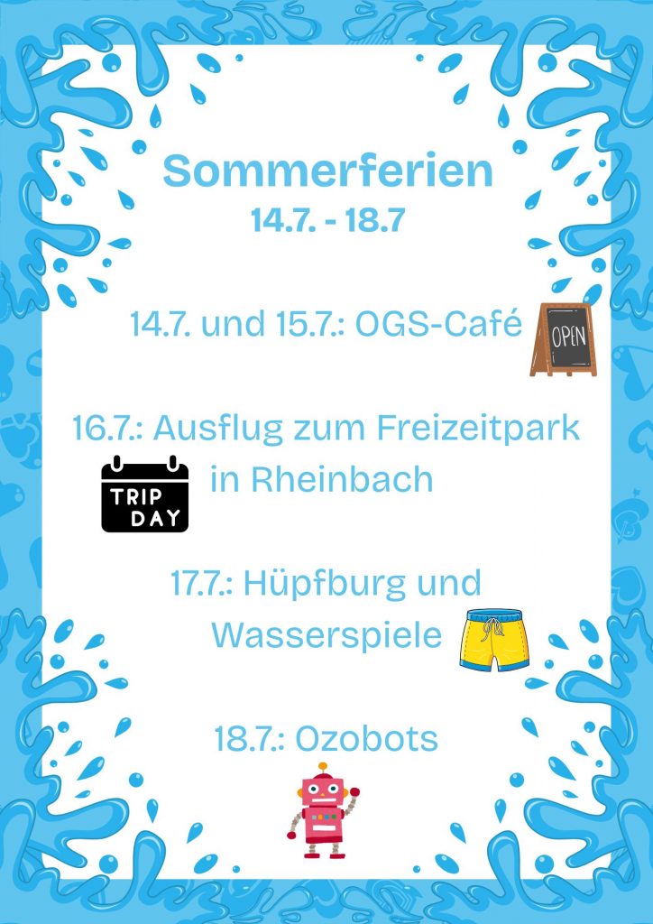 Ferienprogramm - GGS Oedekoven